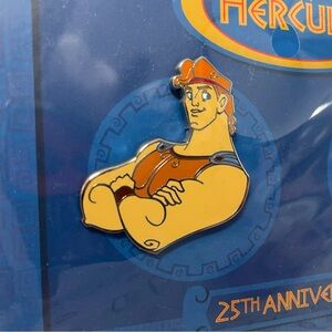 Disney | Jewelry | Disneys Hercules 25th Anniversary Meg Hercules Pin ...